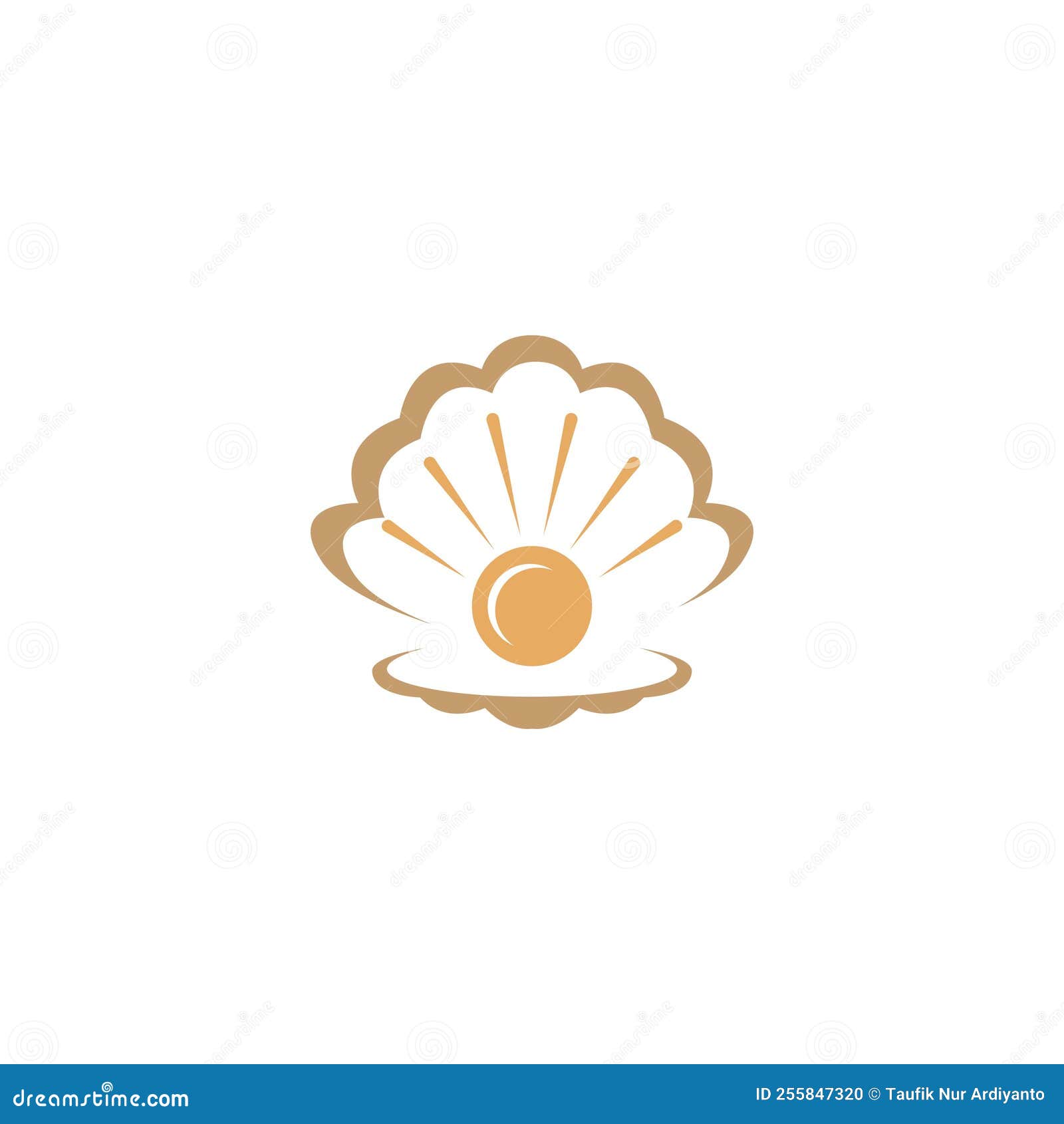 Beautiful Shell Icon Logo Design Stock Vector - Illustration of food ...