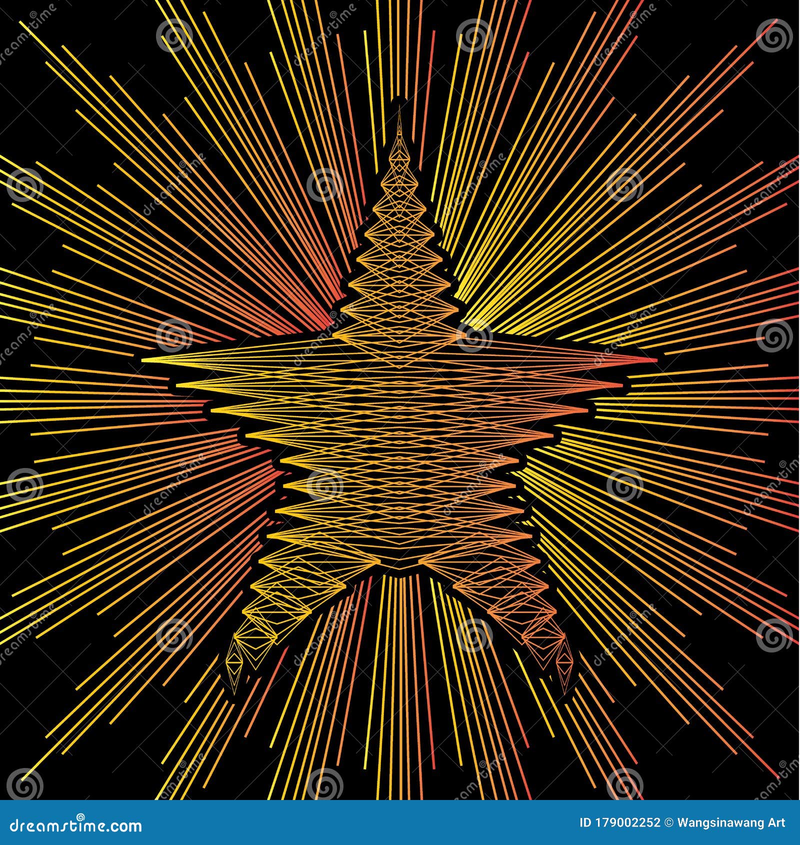 Beautiful Shining Star Abstract Background Vector Illustration Stock ...