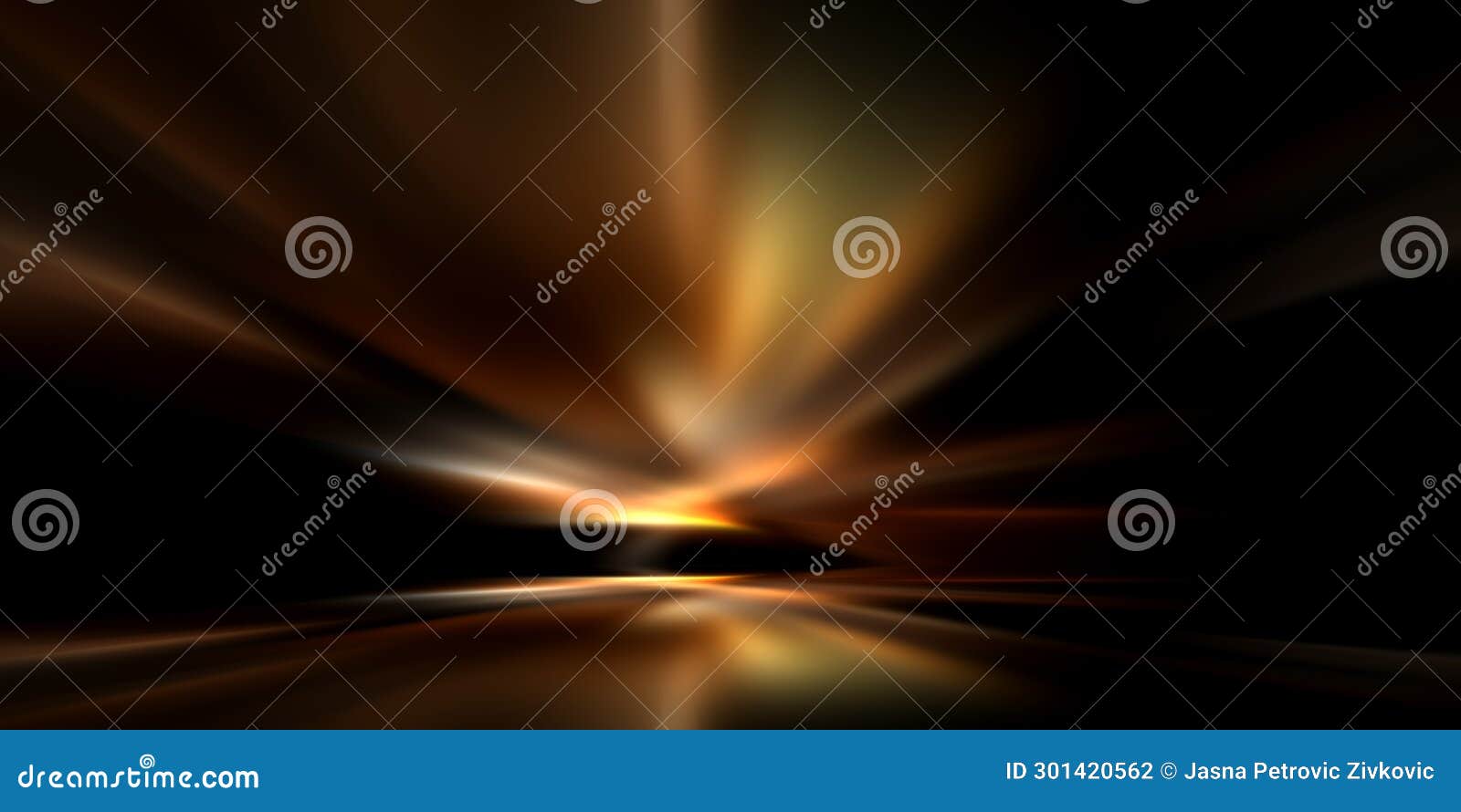 Shiny Sun Rays, Abstract Background and Banner Design. Yellow Flash ...
