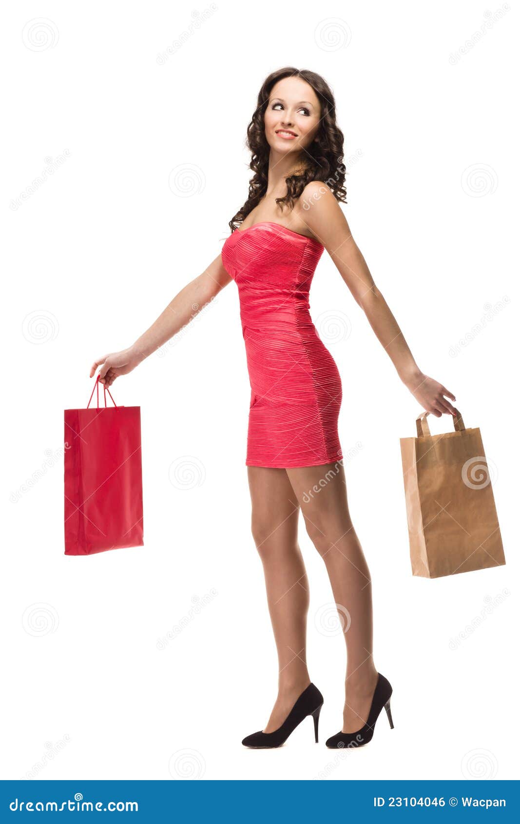 Beautiful Shopper stock photo. Image of expression, copy - 23104046