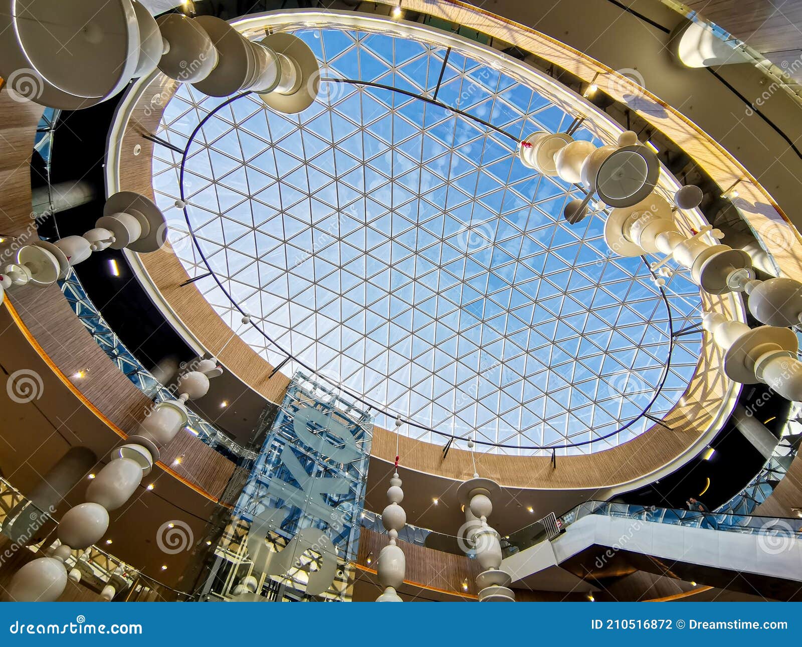 Beautiful shopping mall stock photo. Image of black - 210516872