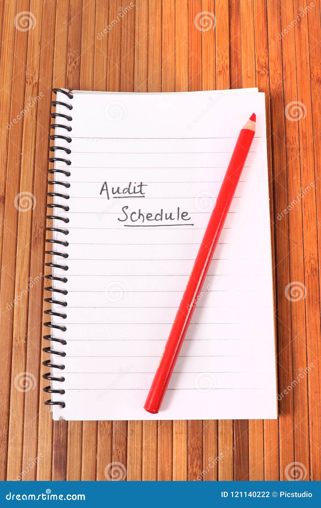 Audit schedule stock photo. Image of finance, checklist - 121140222