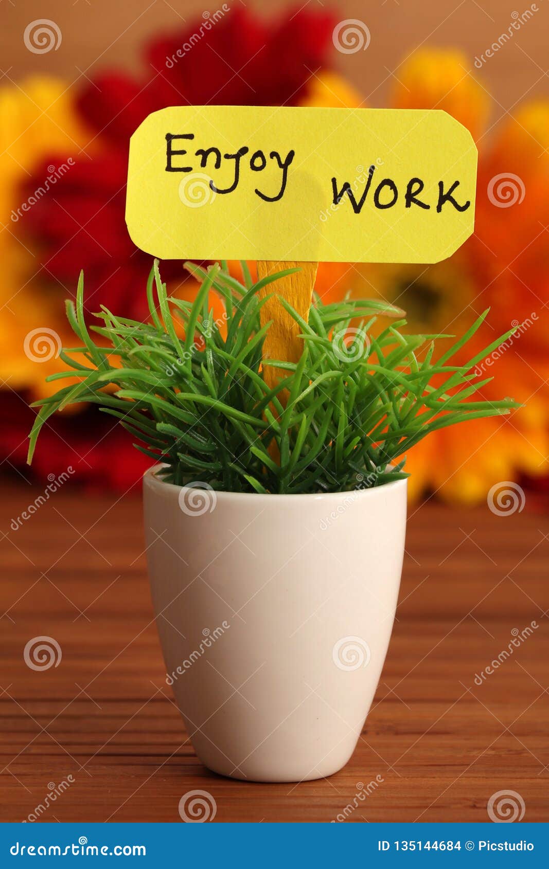 Enjoy work stock photo. Image of green, healthy, enjoy - 135144684
