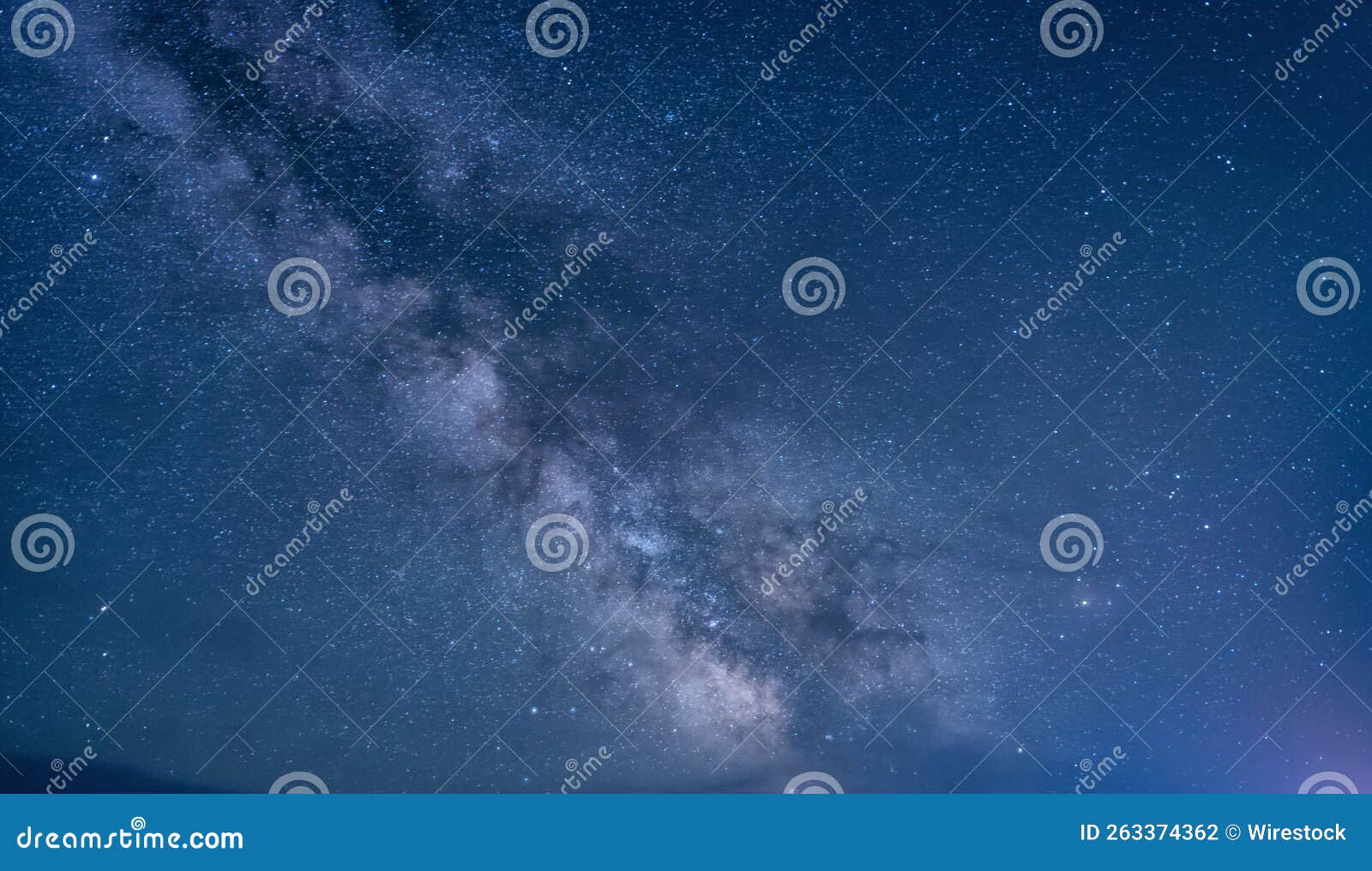 Beautiful Shot of a Bright Starry Night Sky. Great for a Wallpaper ...