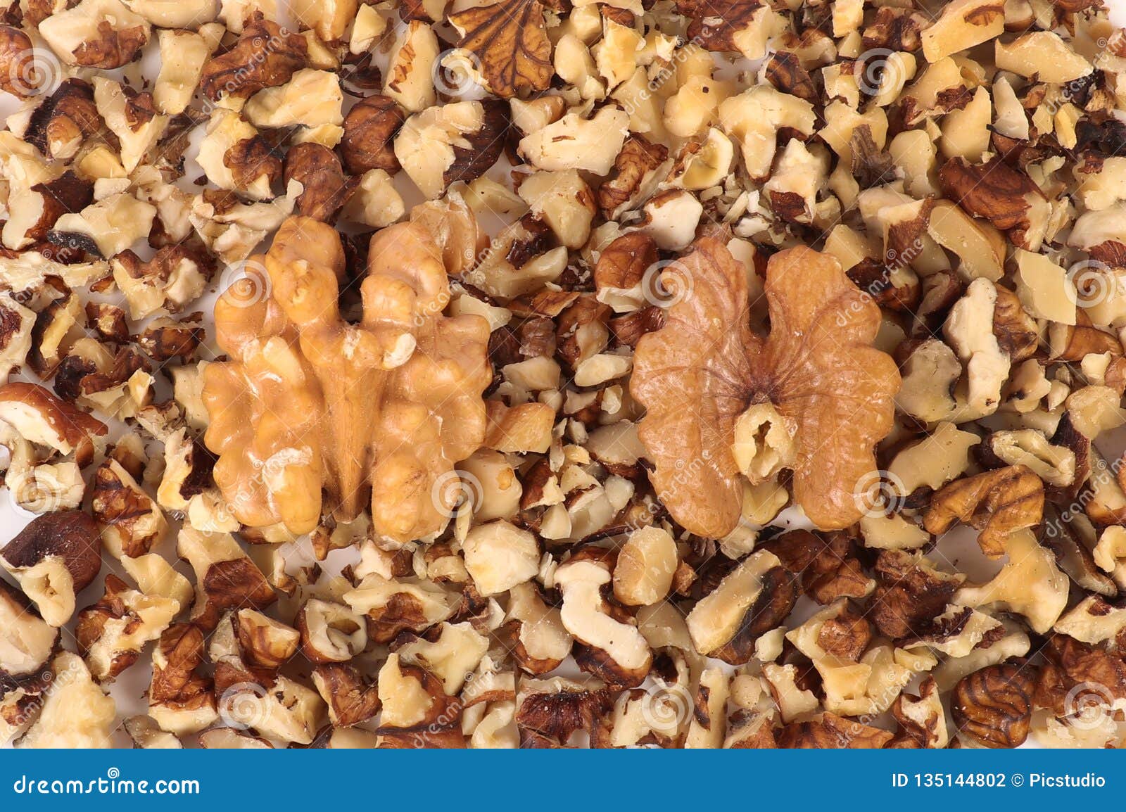 Wall-nuts stock photo. Image of crushed, wallnut, nuts - 135144802