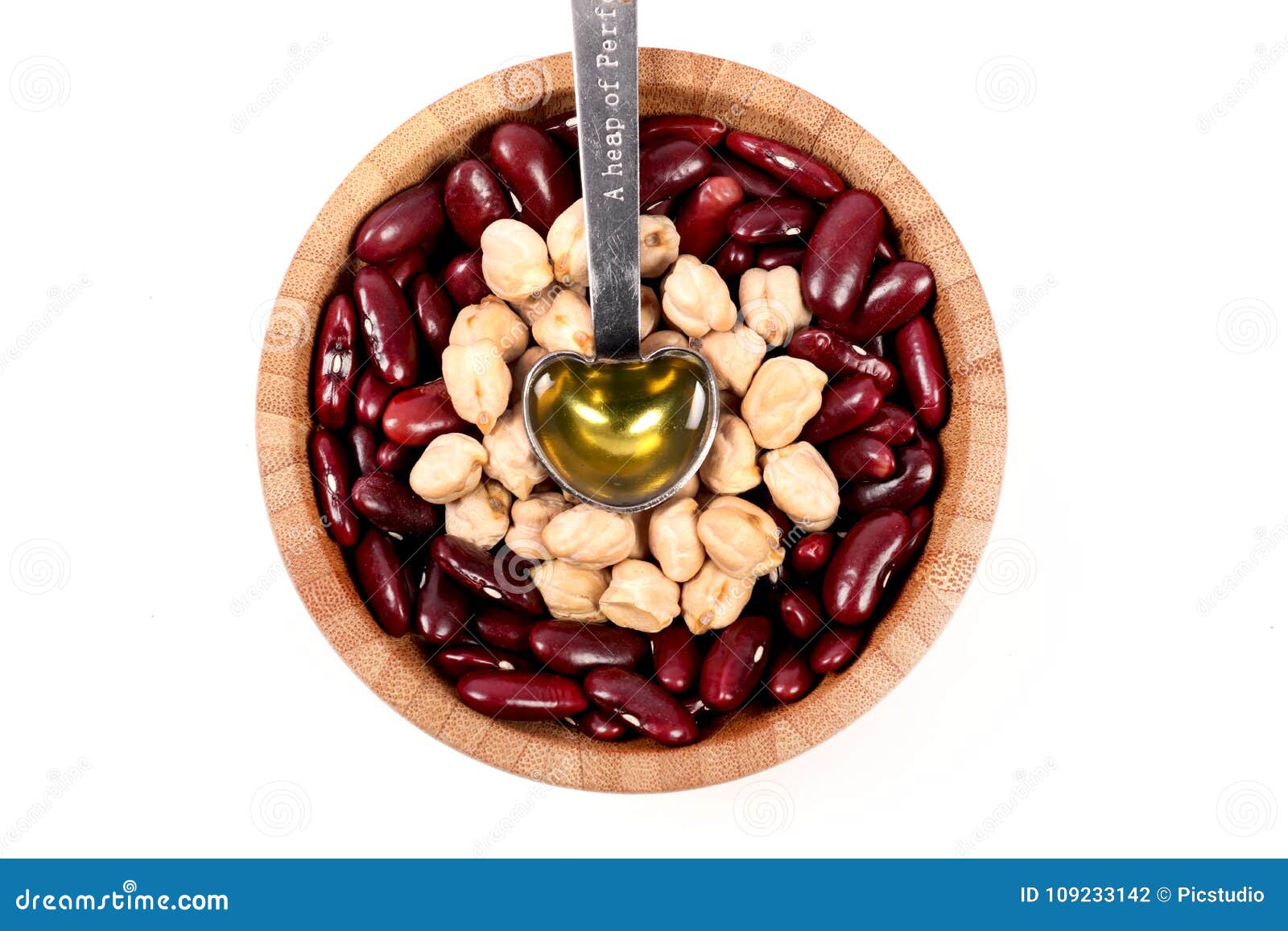 Oil and beans stock photo. Image of natural, healthy - 109233142