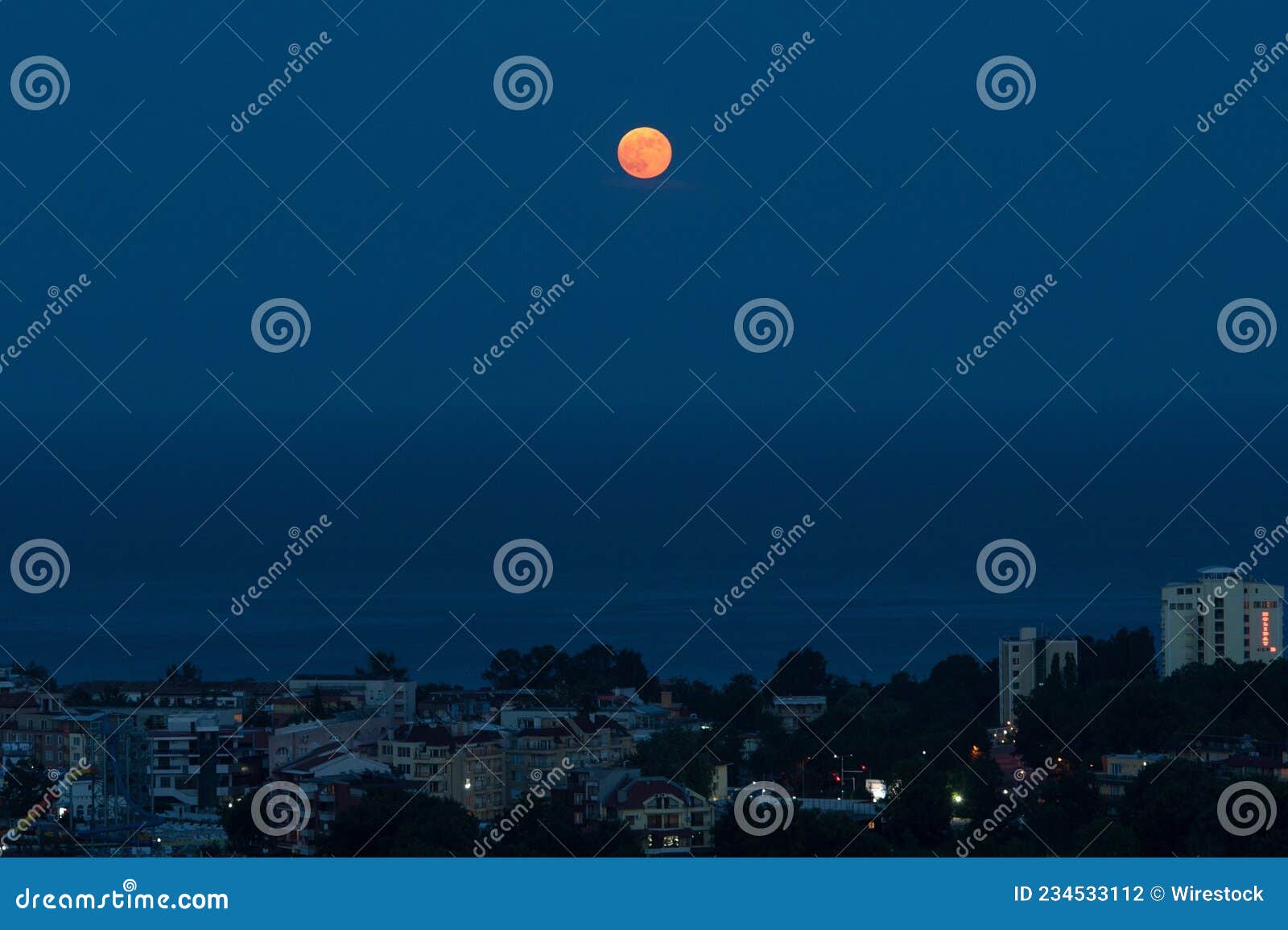 Beautiful Shot of a Full Moon Stock Photo - Image of moon, shot: 234533112