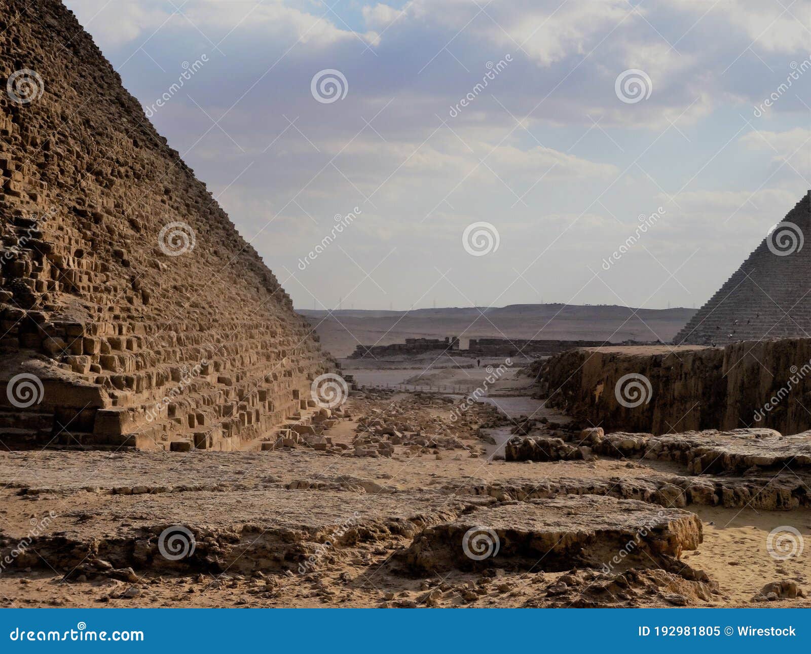 The Pyramid Of Menkaure Is The Smallest Of The Three Main Pyramids Of ...