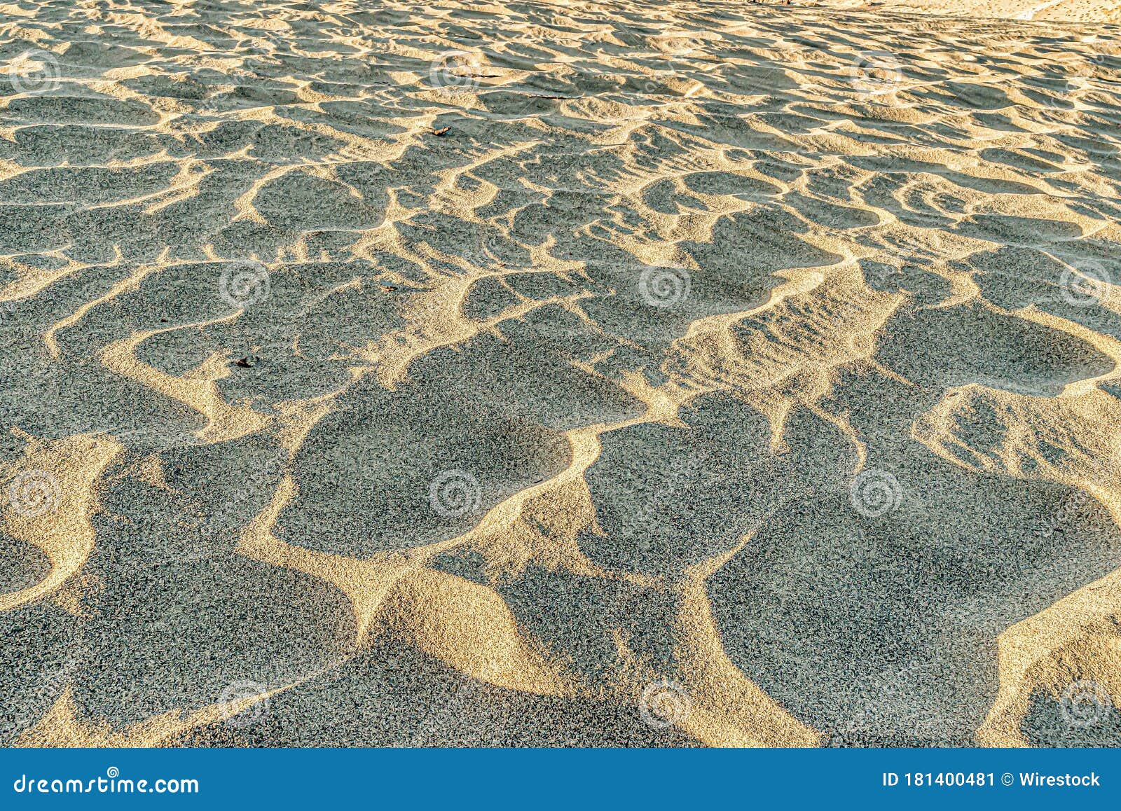 Beautiful Shot of a Sandy Ground during Daytime Stock Image - Image of ...