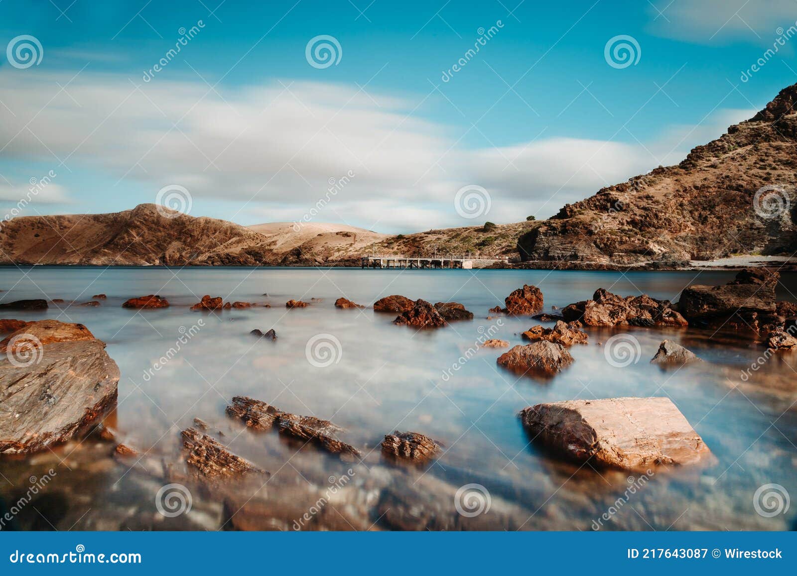 Beautiful Shot of the Second Valley Beach in South Australia Stock ...