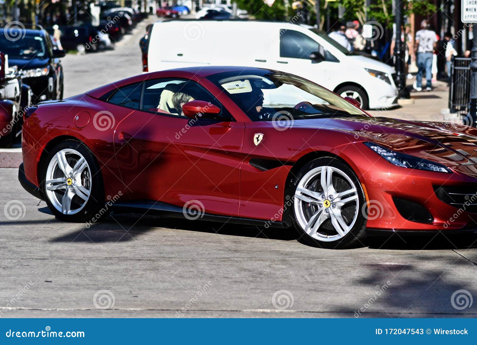 Beautiful Shot of a Shiny Ferrari Car Editorial Stock Photo - Image of ...