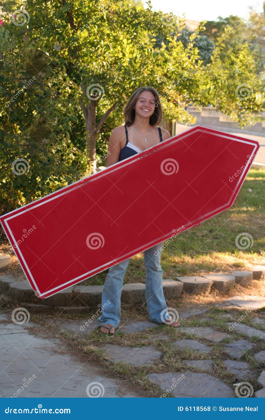 Beautiful Sign Waver or Spinner Stock Photo - Image of tanned, waver ...