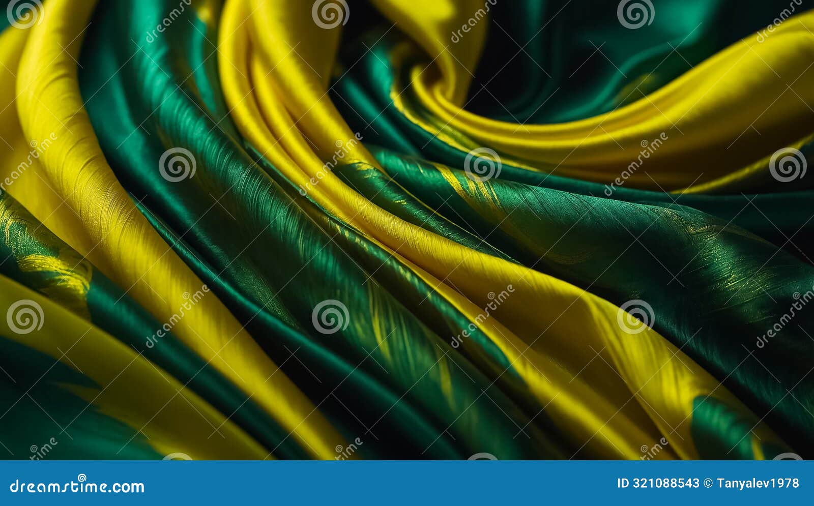 Beautiful Silk Fabric Background Drape Wave Luxurious Stock ...