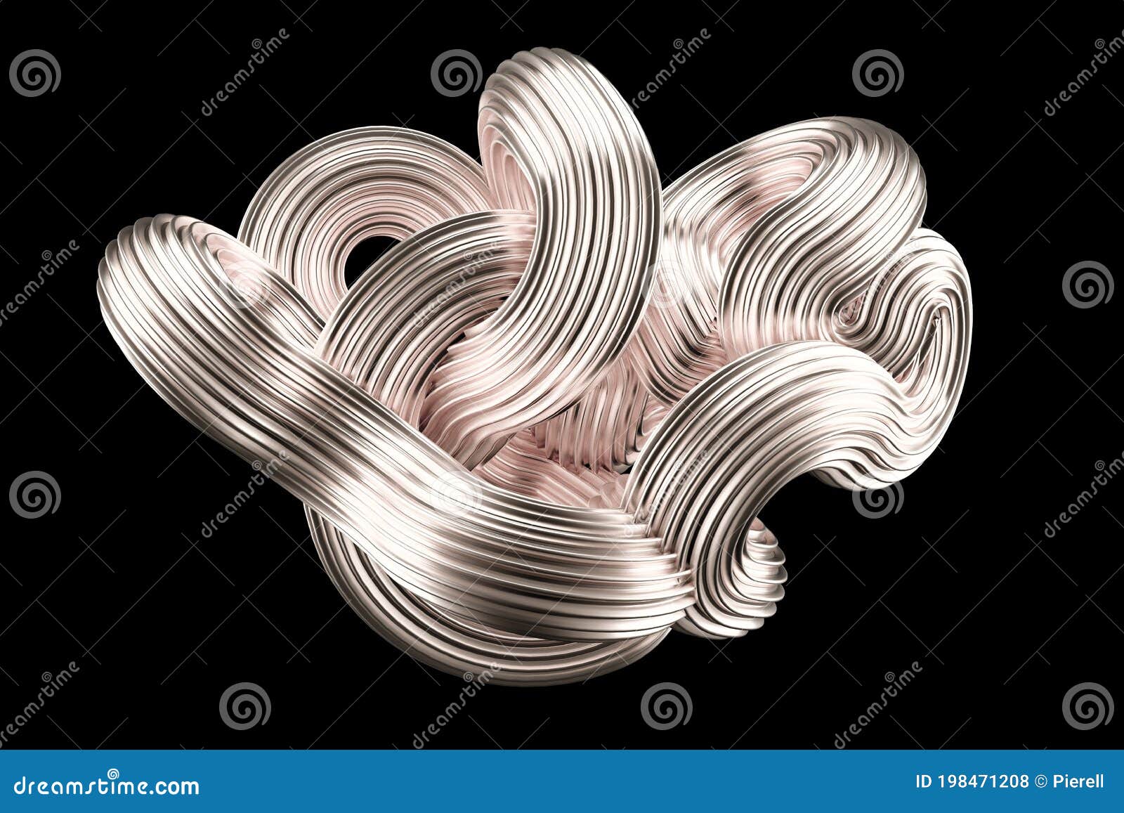 Beautiful Silver Background. 3d Illustration, 3d Rendering Stock ...