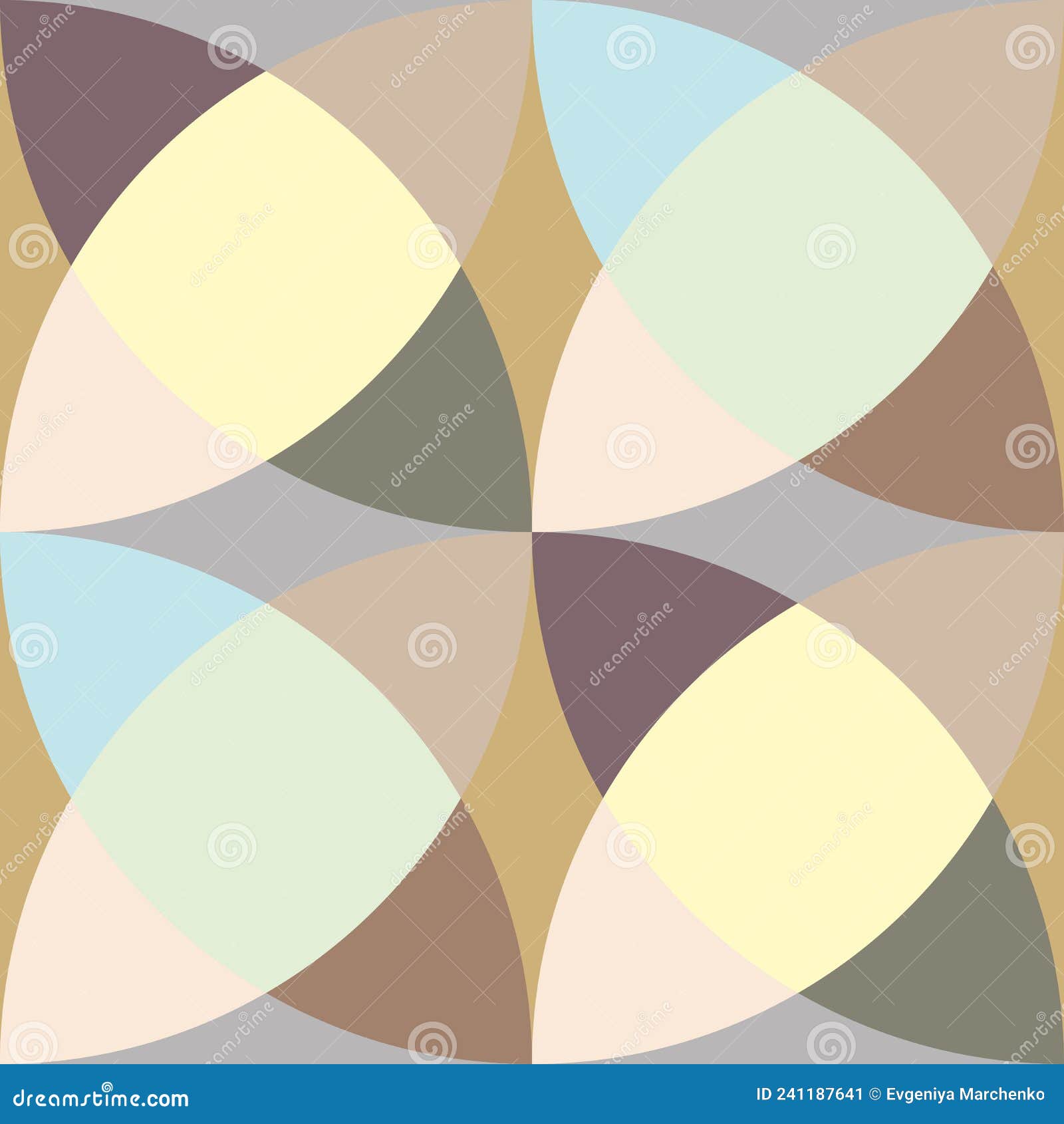 Webseamless Repeating Pattern Of Simple Geometric Shapes Cartoon Vector ...