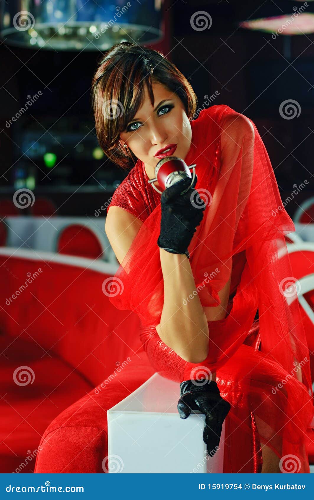 Beautiful singer stock photo. Image of expression, musical - 15919754