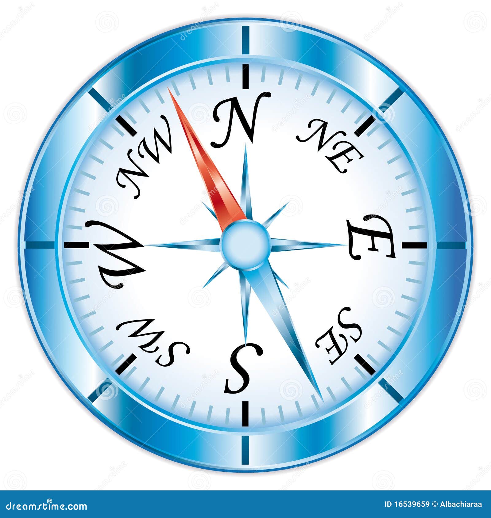Beautiful Single Compass Icon. Stock Vector - Illustration of marine ...