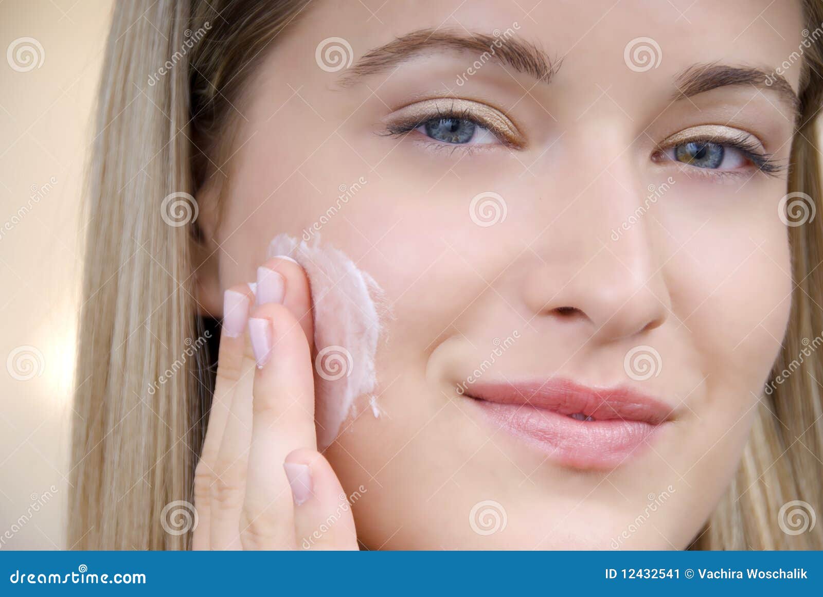 Beautiful skin stock image. Image of attractive, close - 12432541