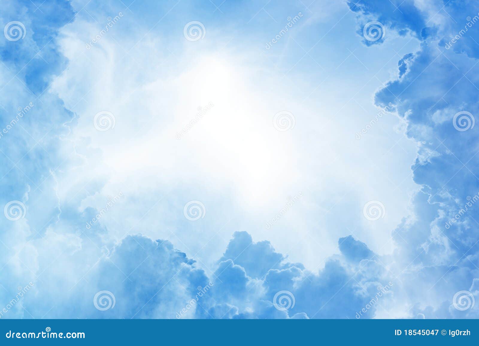 Beautiful sky stock image. Image of peace, paradise, light - 18545047