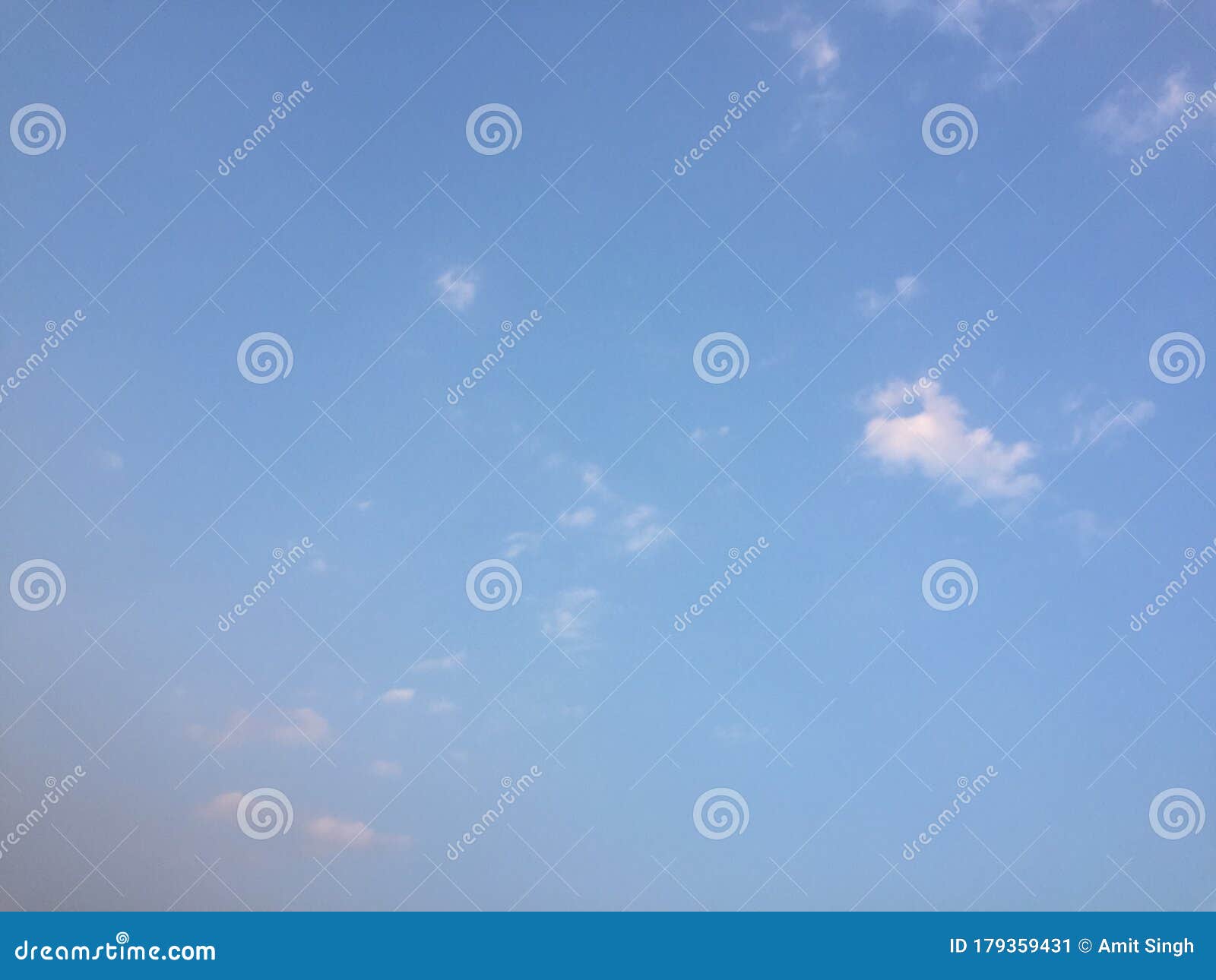 Beautiful Sky on a Clear Weather Day Stock Image - Image of nature ...