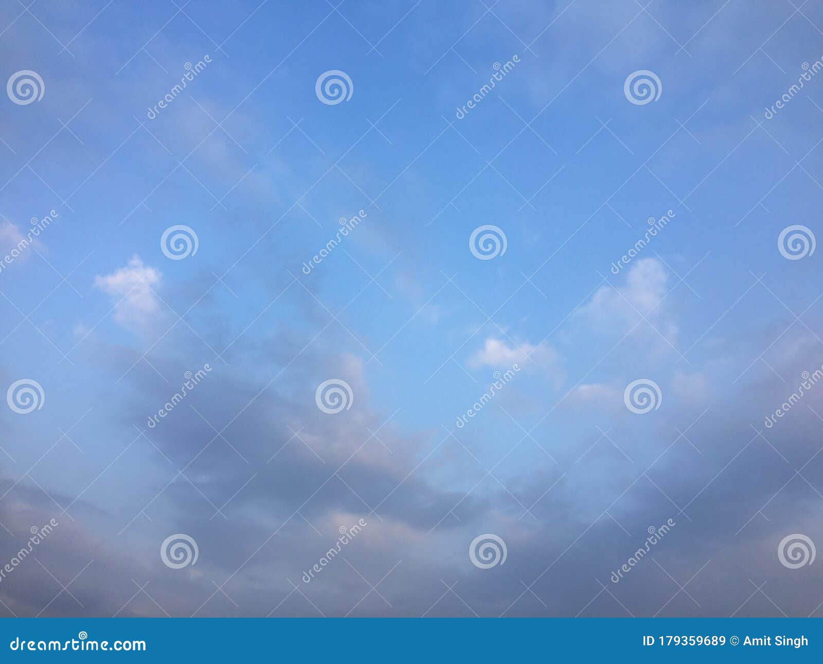Beautiful Sky on a Clear Weather Day Stock Image - Image of light ...