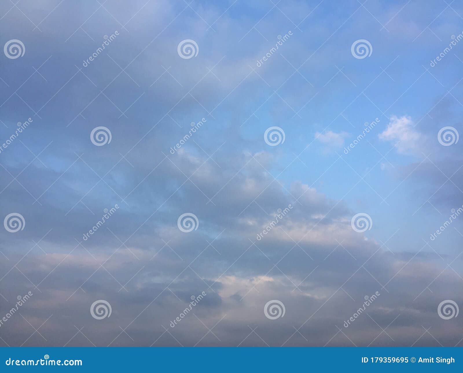 Beautiful Sky on a Clear Weather Day Stock Image - Image of high, dusk ...