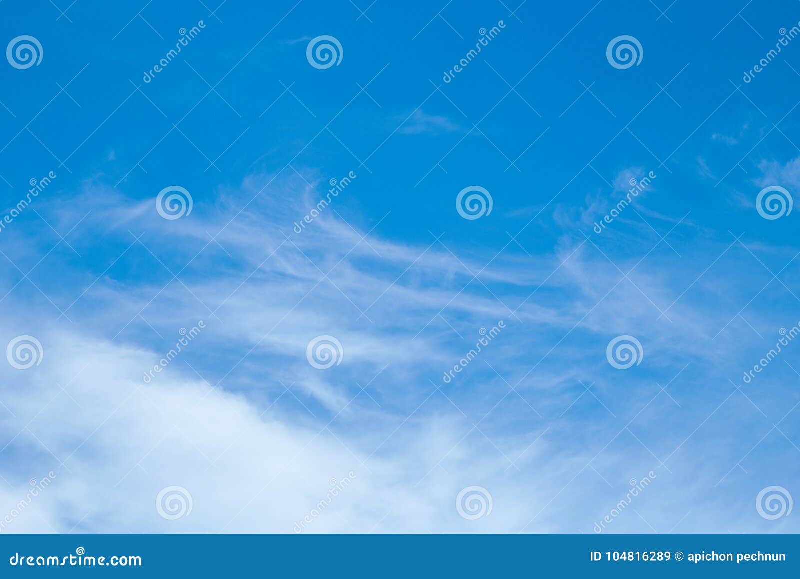 Beautiful Sky and Clouds Floating for the Background. Stock Image ...