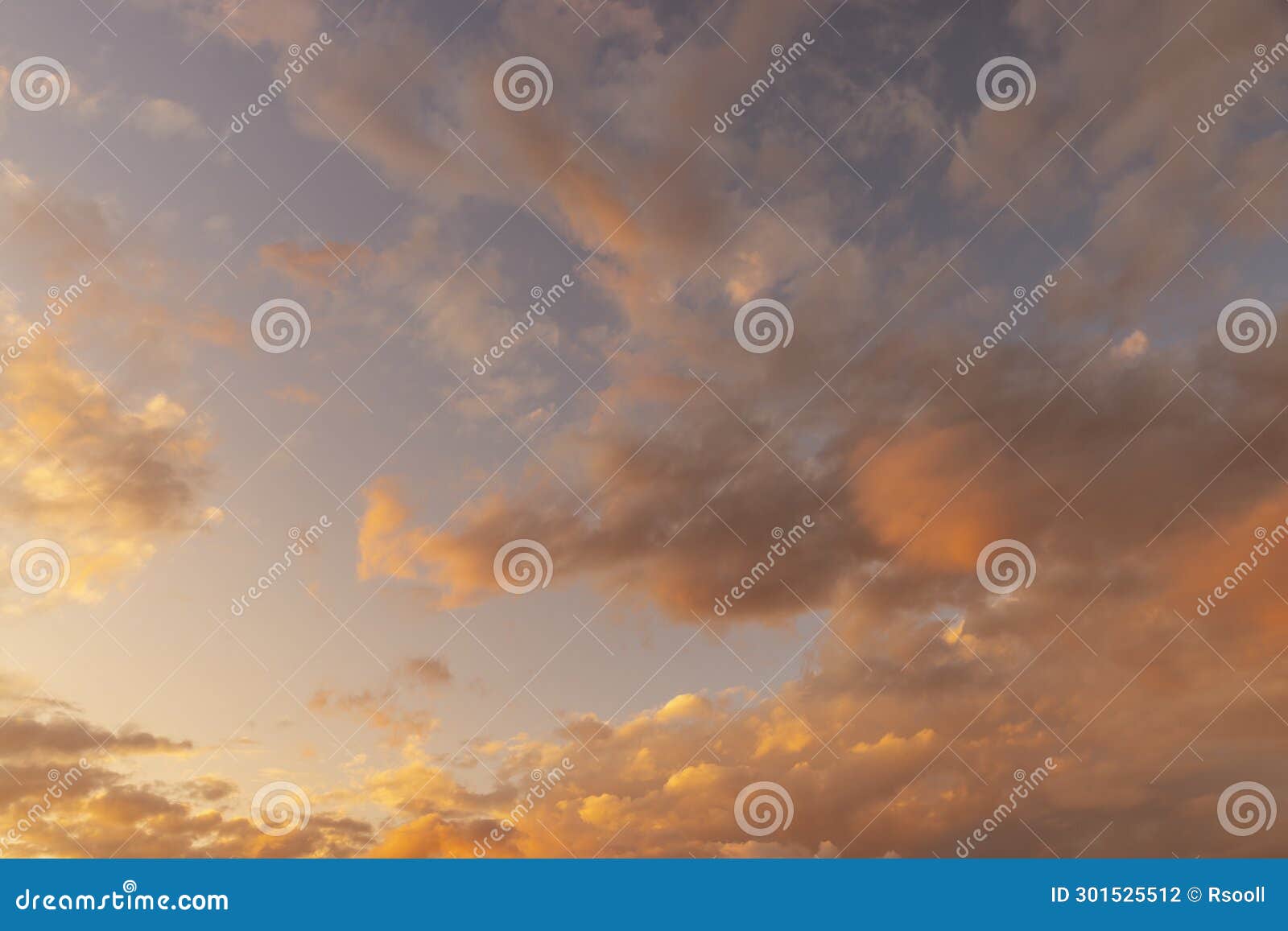 Beautiful Sky with Clouds during Sunset and Sky Color Changes Stock ...