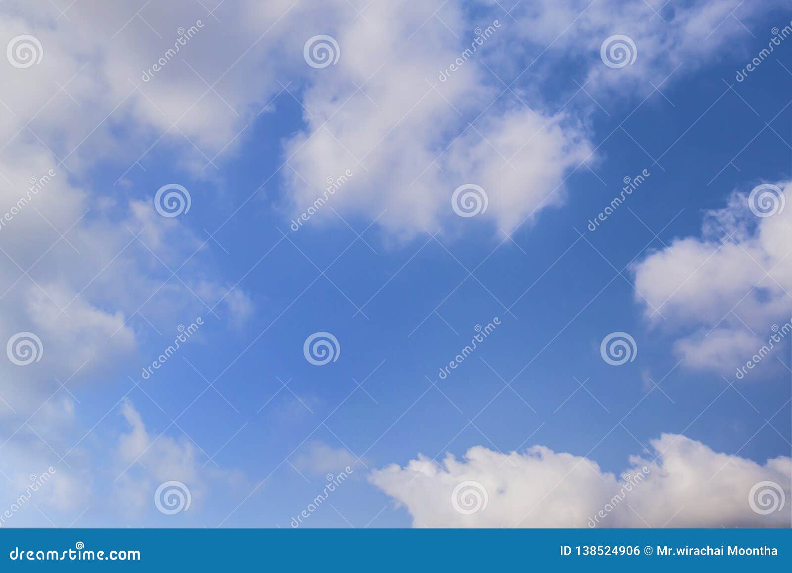 Beautiful Sky with Clouds, Wide Angle Stock Photo - Image of summer ...