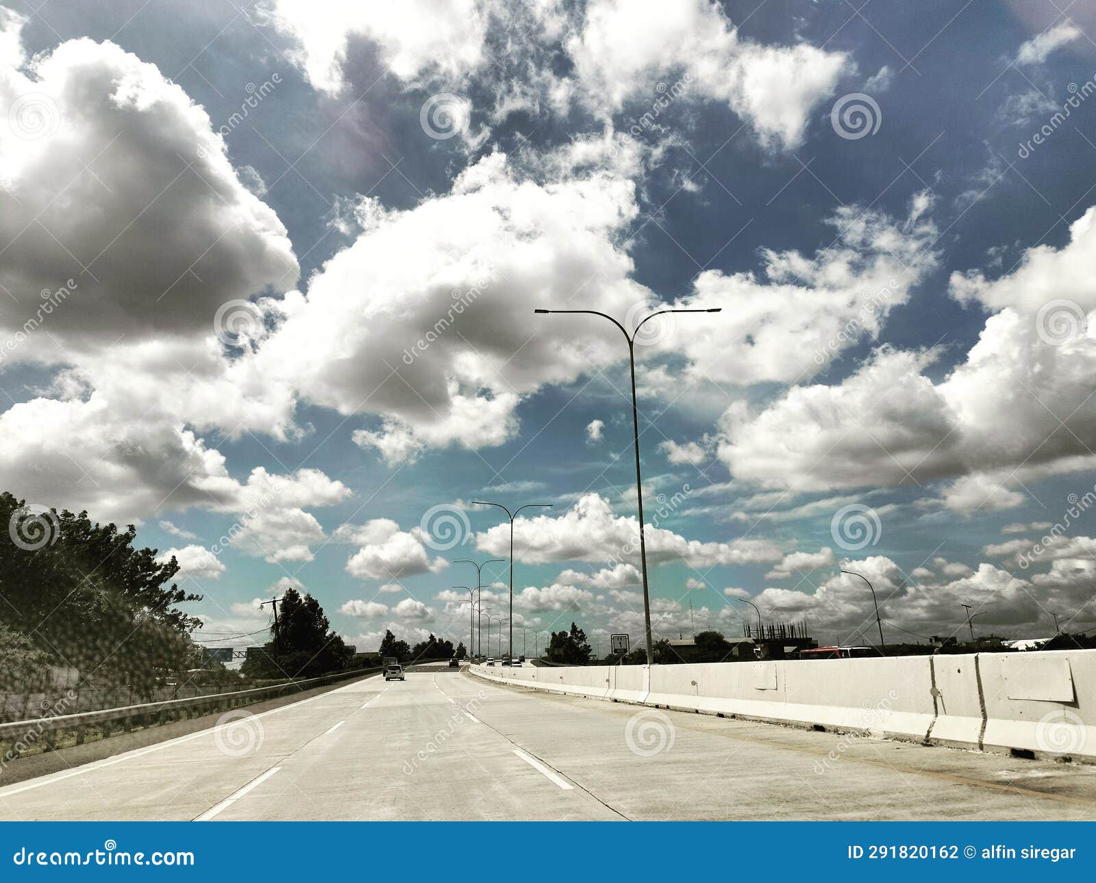 Beautiful sky at highway stock photo. Image of siang - 291820162