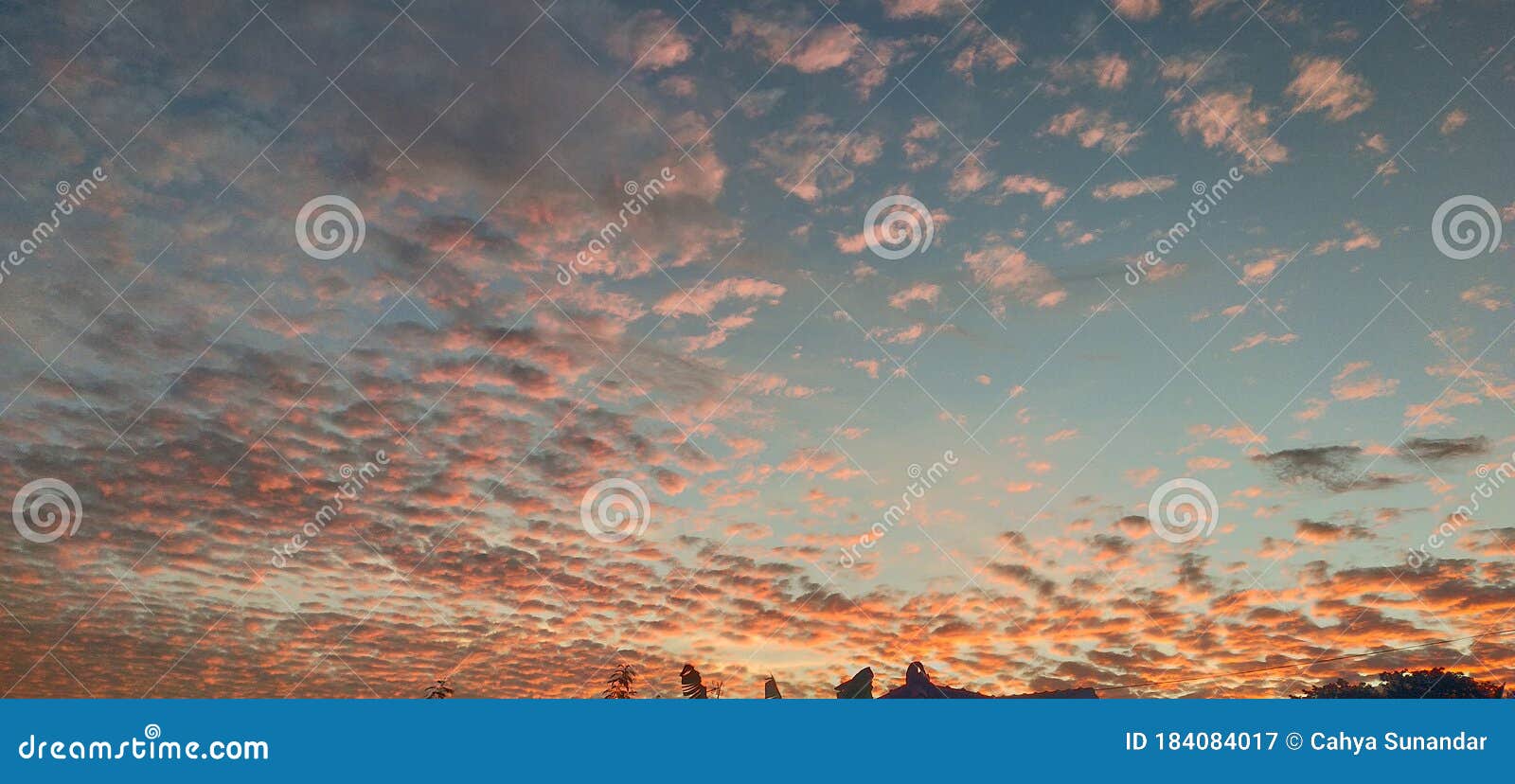 Beautiful Sky in the Morning Stock Image - Image of sunset, morning ...