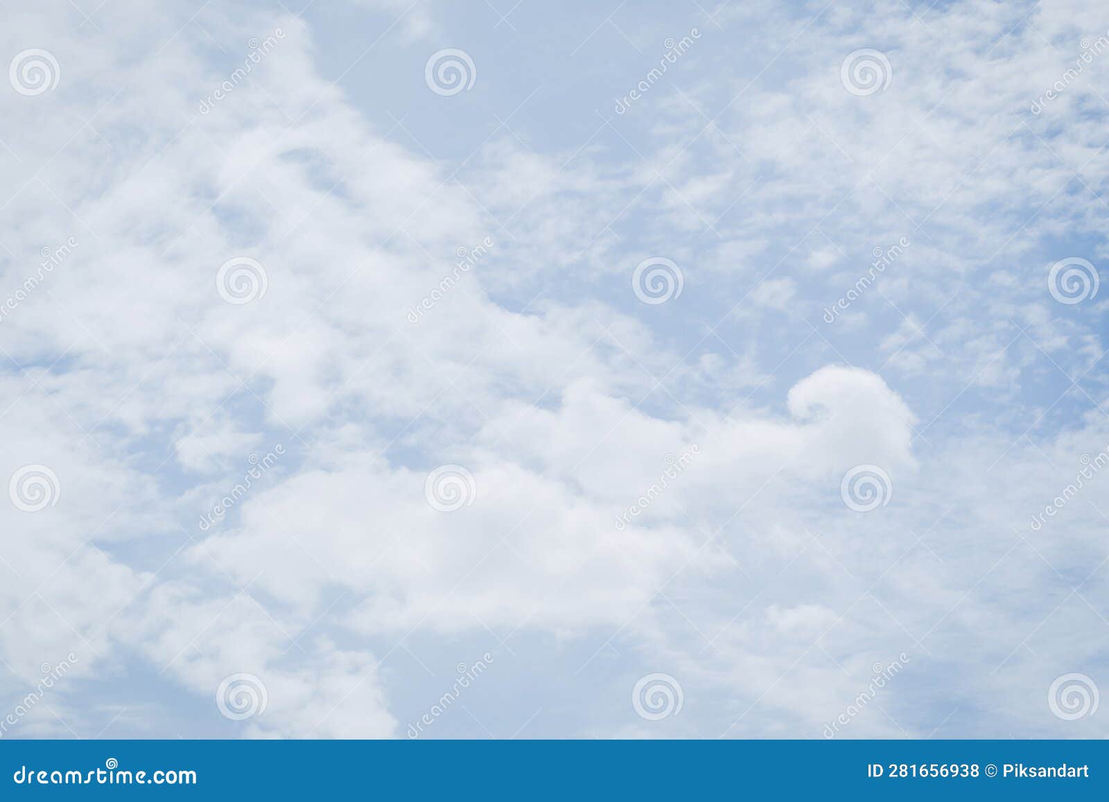 Beautiful Sky with Moving Clouds As Light Background Stock Photo ...
