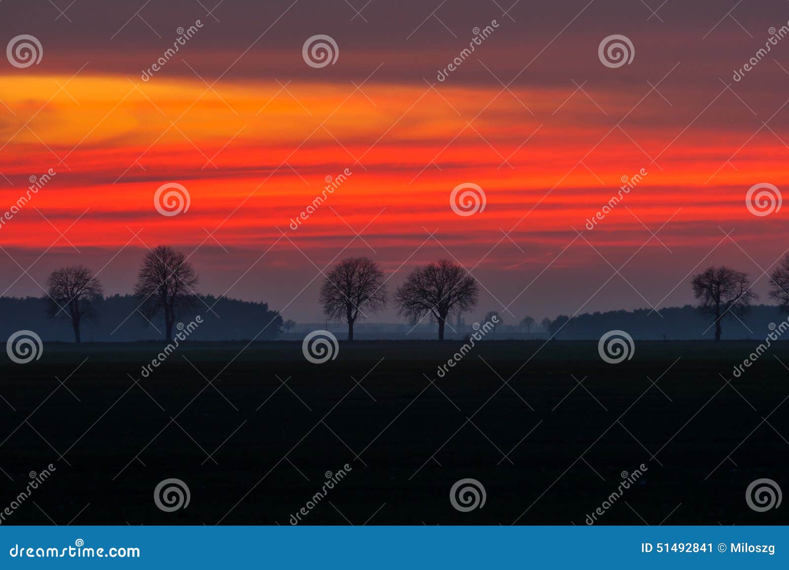 Beautiful sky after sunset stock image. Image of color - 51492841