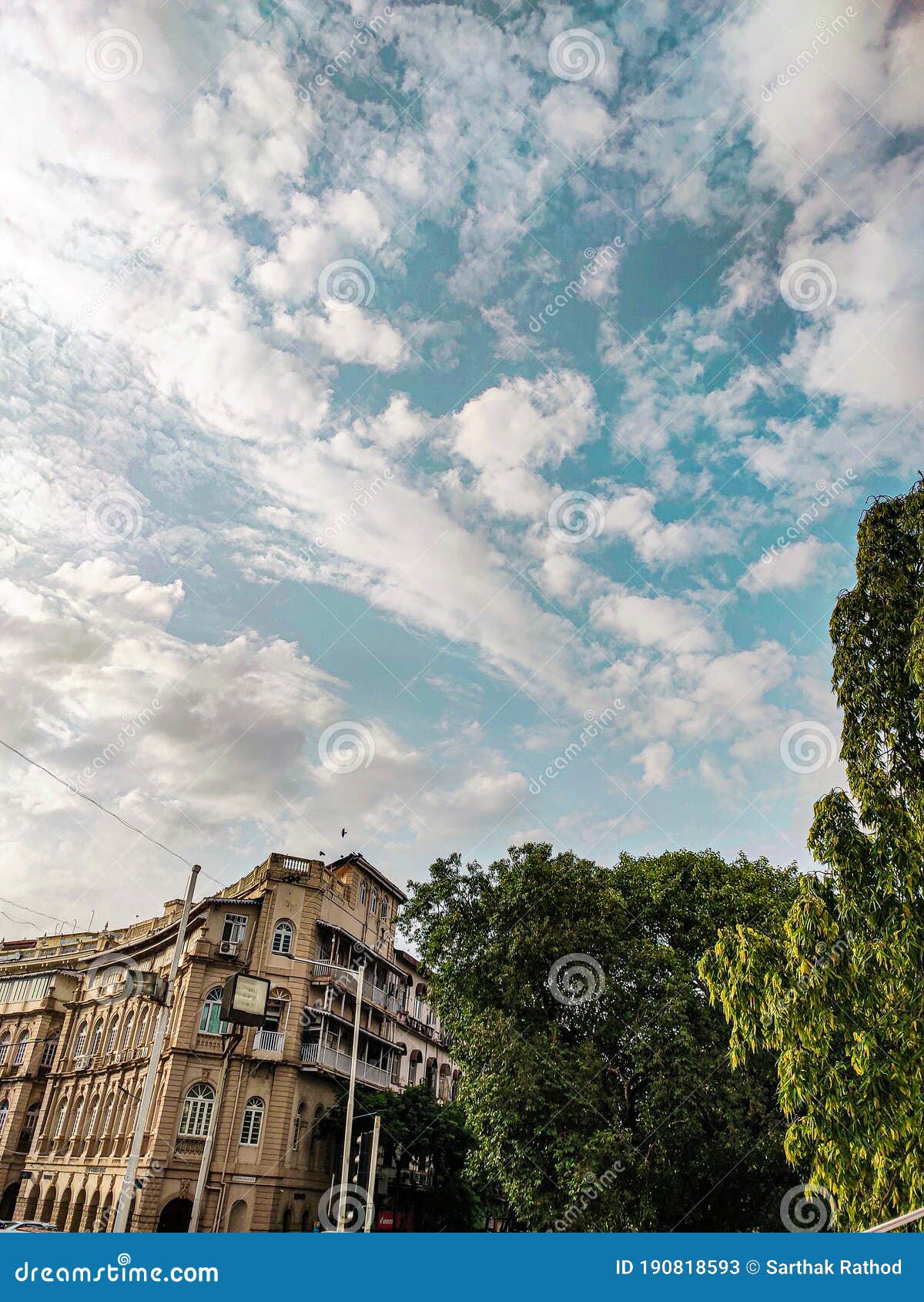 Beautiful Skyline View in Mumbai India Stock Image - Image of mumbai ...