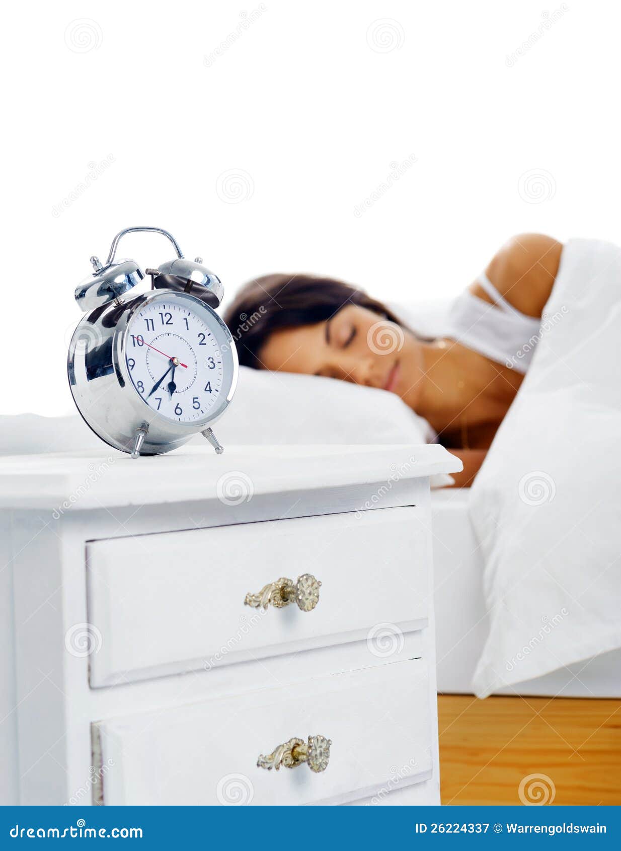 Beautiful sleeping woman stock image. Image of attractive - 26224337