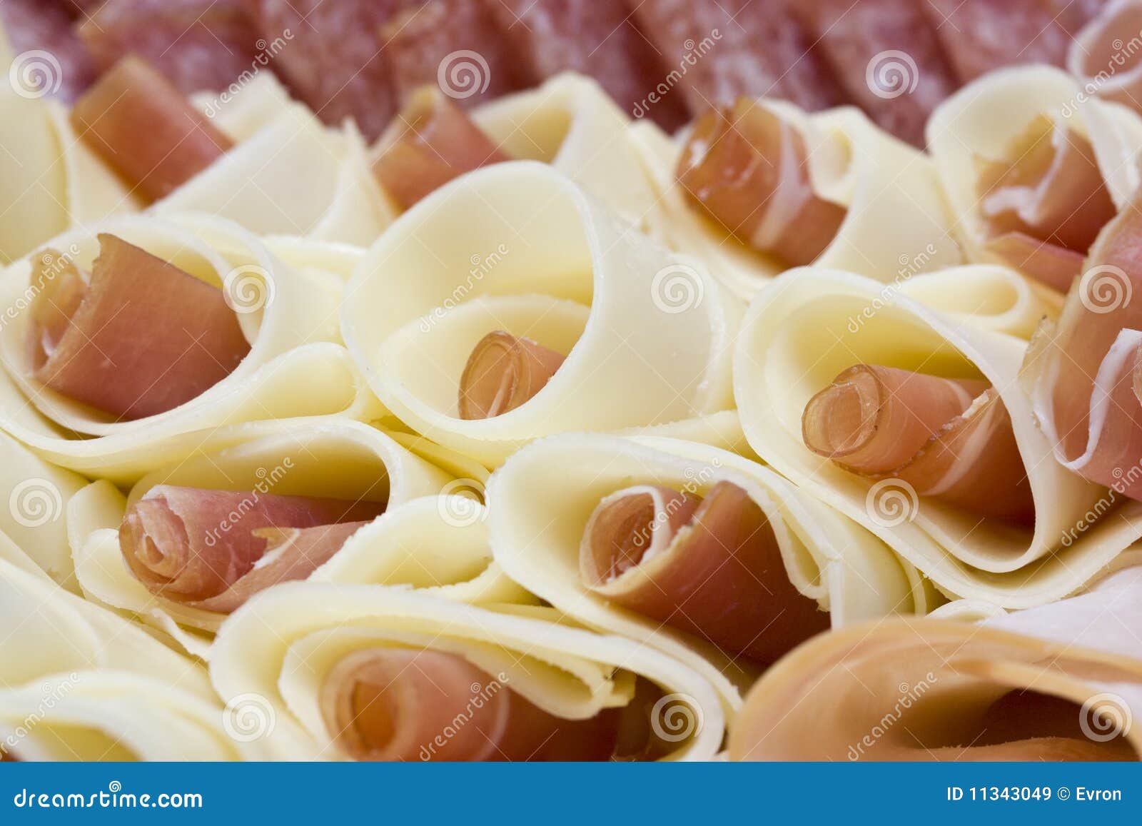Beautiful Sliced Food Arrangement Stock Image - Image of eating ...