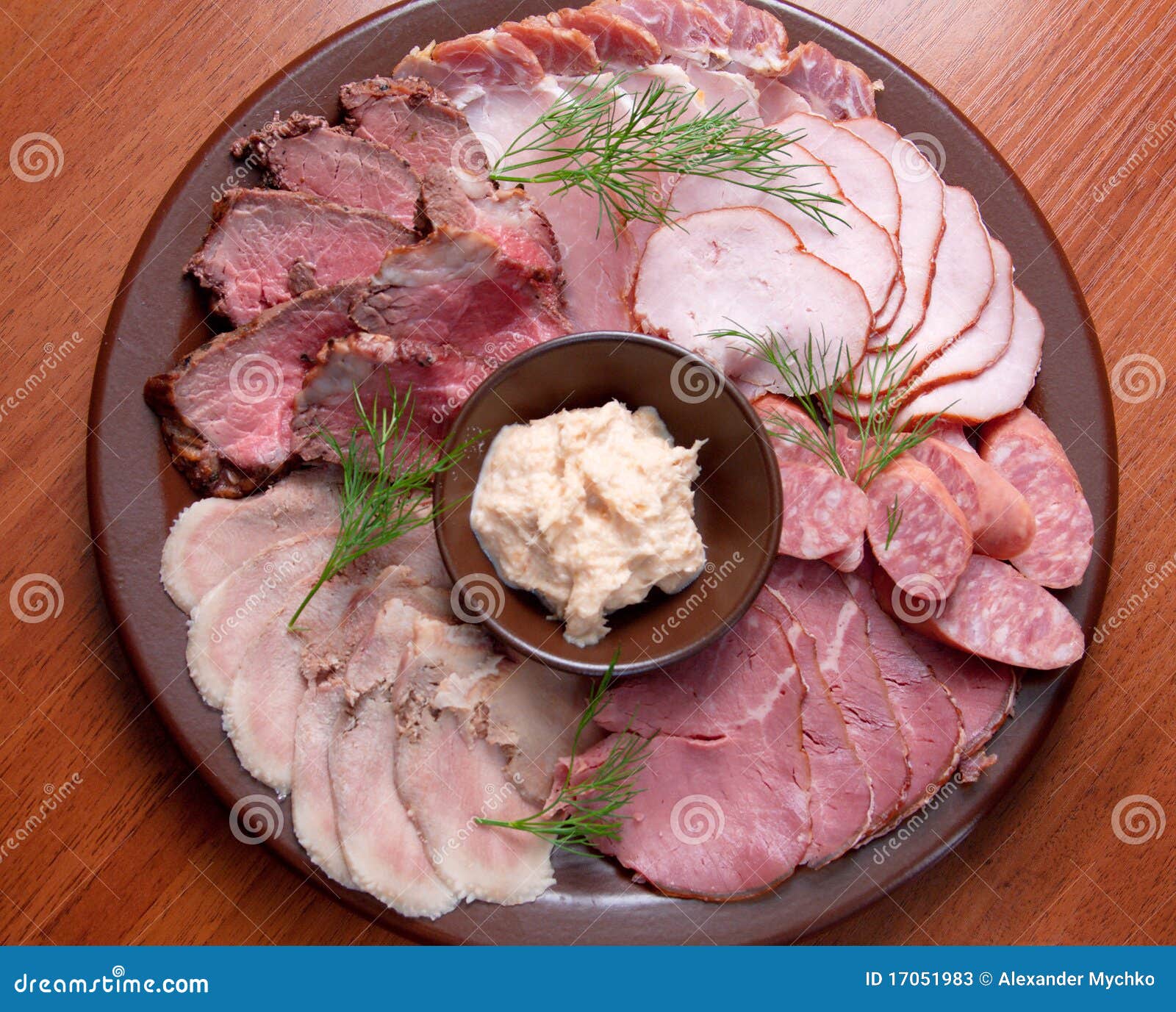 Beautiful Sliced Food Arrangement. Stock Image - Image of eating ...