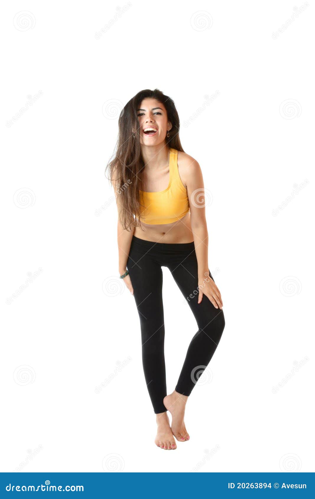 Beautiful slim body stock photo. Image of cheerful, human - 20263894