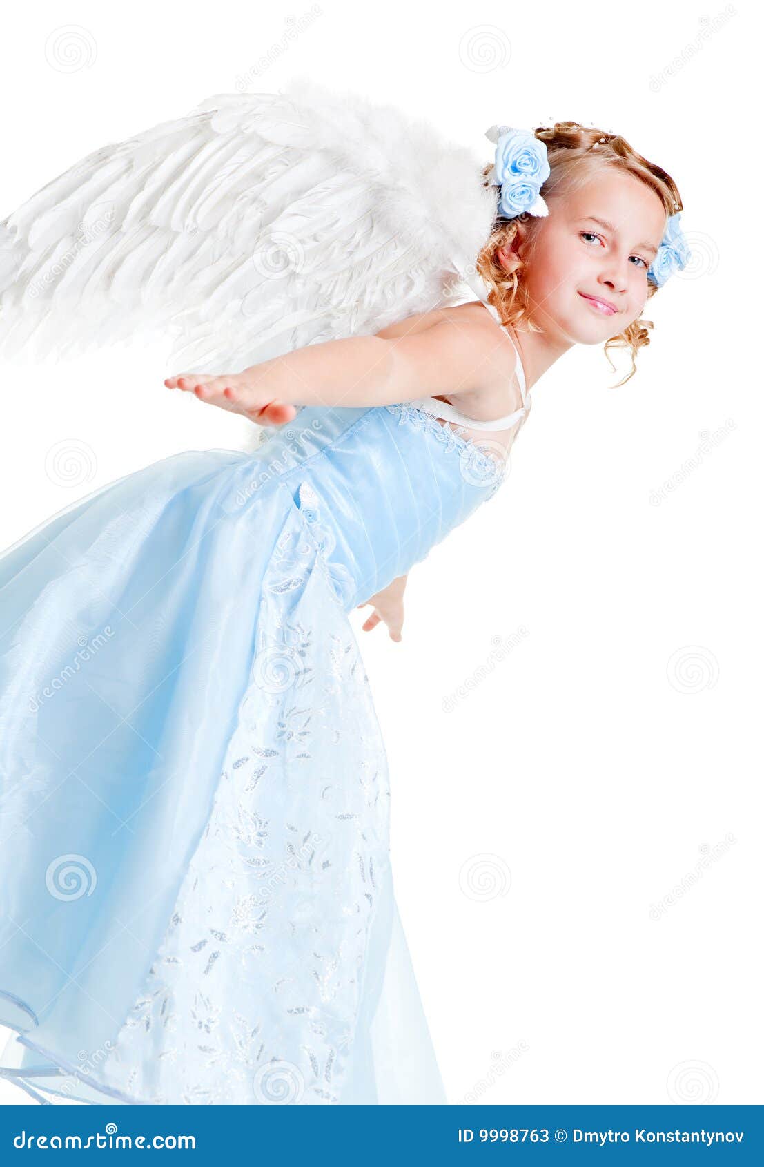 Beautiful small angel stock image. Image of adorable, flying - 9998763