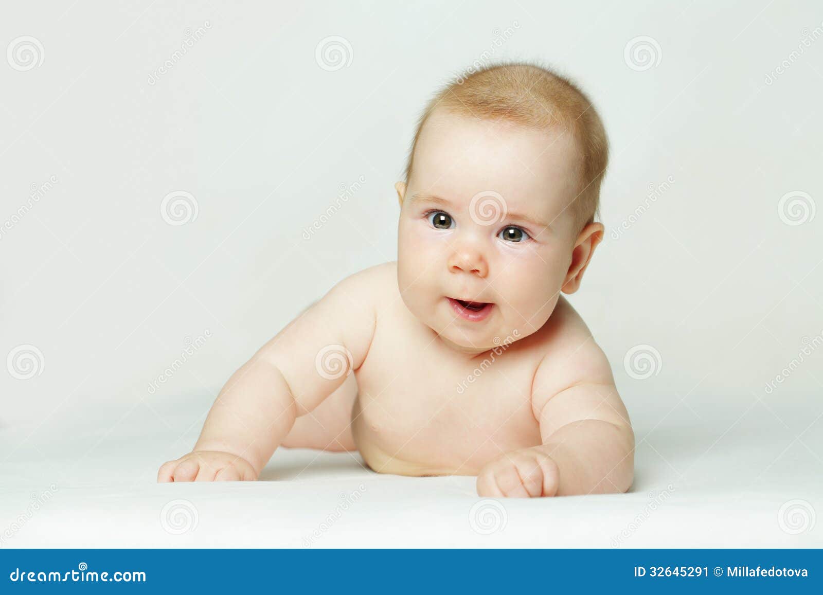Beautiful Small Baby, Happy and Fun Stock Image - Image of happiness ...