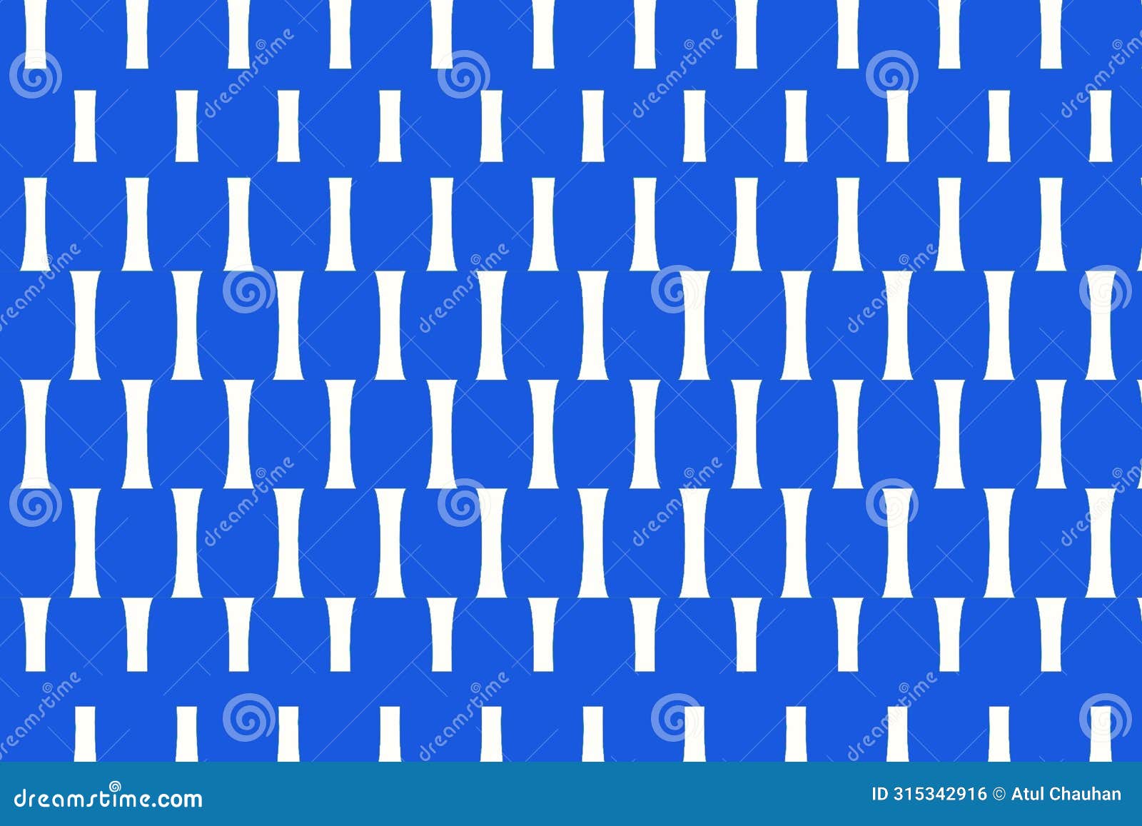 Beautiful Small Lines Design on the Blue Background Stock Illustration ...