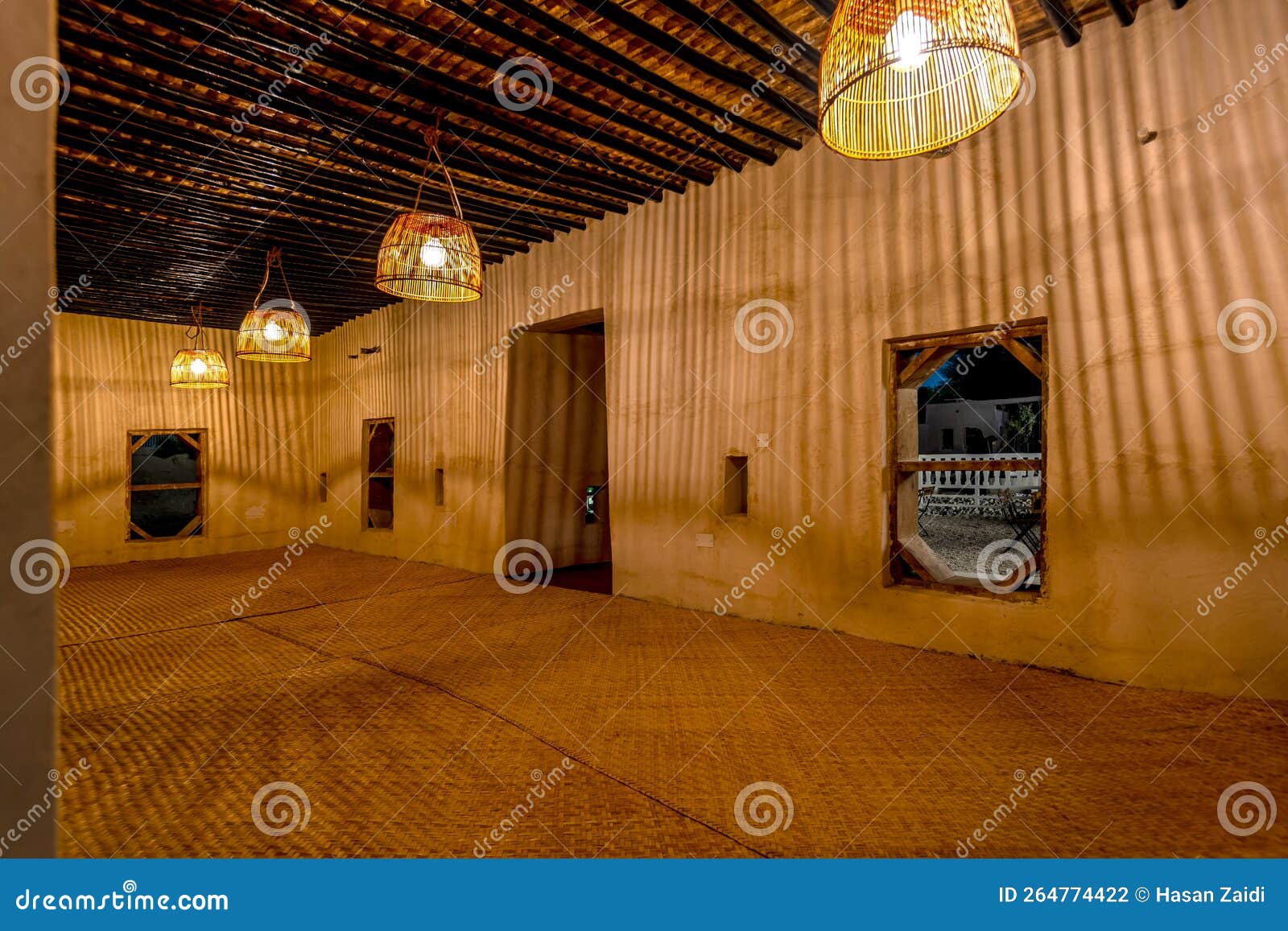 Beautiful Small Mosque Inside View Doha Qatar Editorial Photography ...