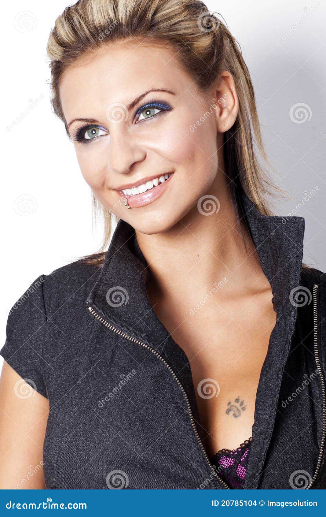 Beautiful smile stock photo. Image of eyes, model, lifestyle - 20785104