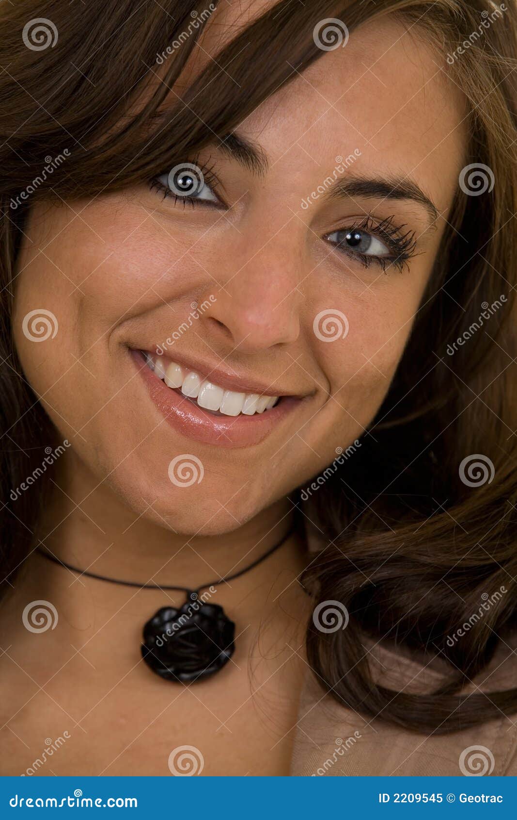 Beautiful smile stock image. Image of casual, attractive - 2209545