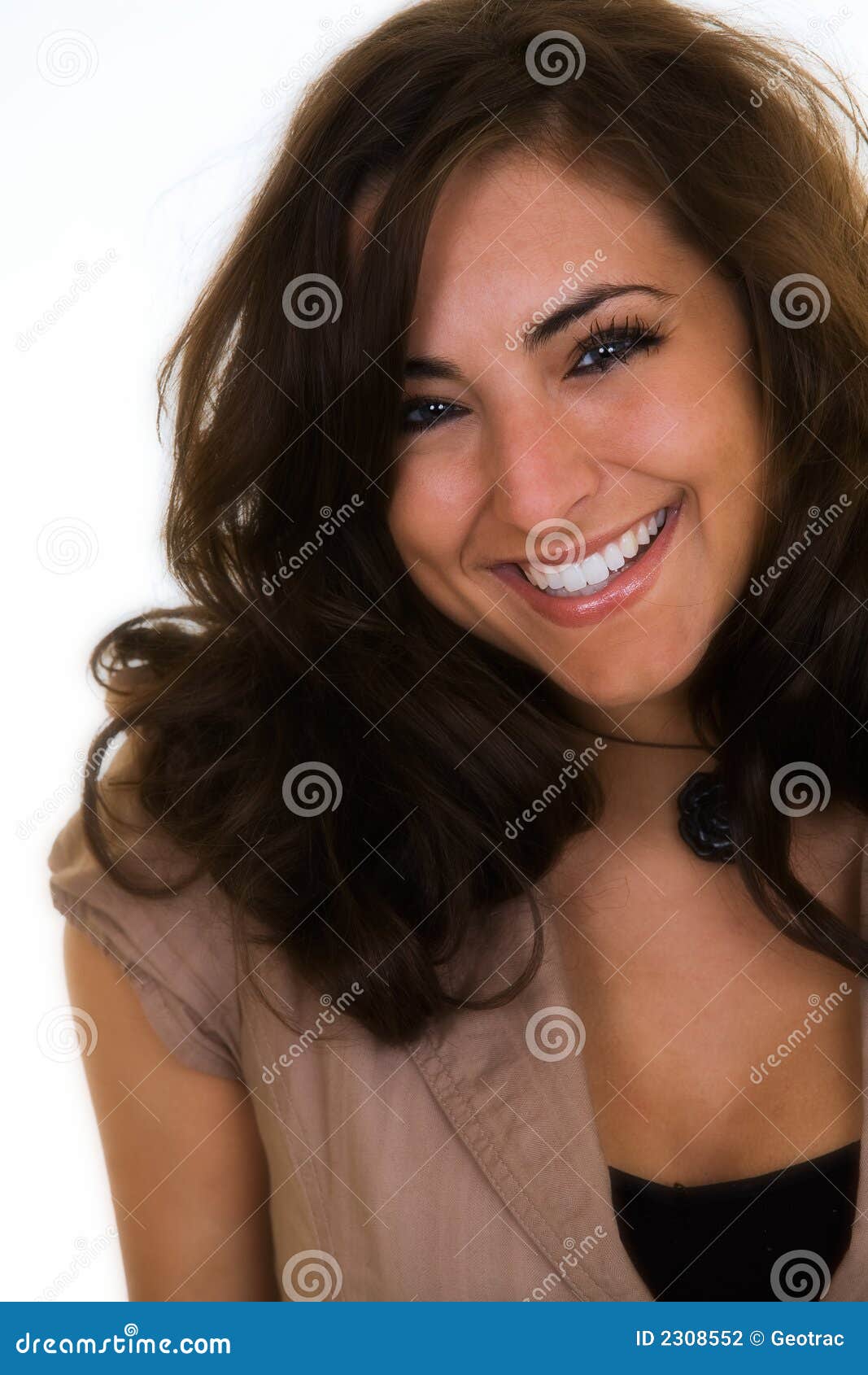 Beautiful smile stock photo. Image of woman, posing, pretty - 2308552