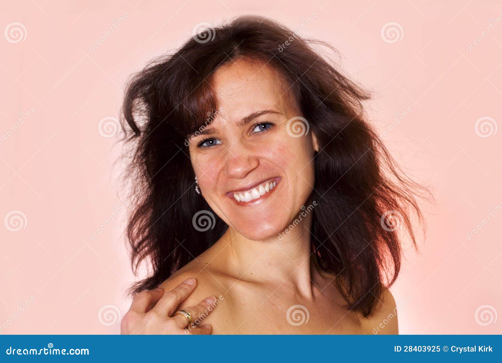 Beautiful smile stock image. Image of copy, skin, pink - 28403925
