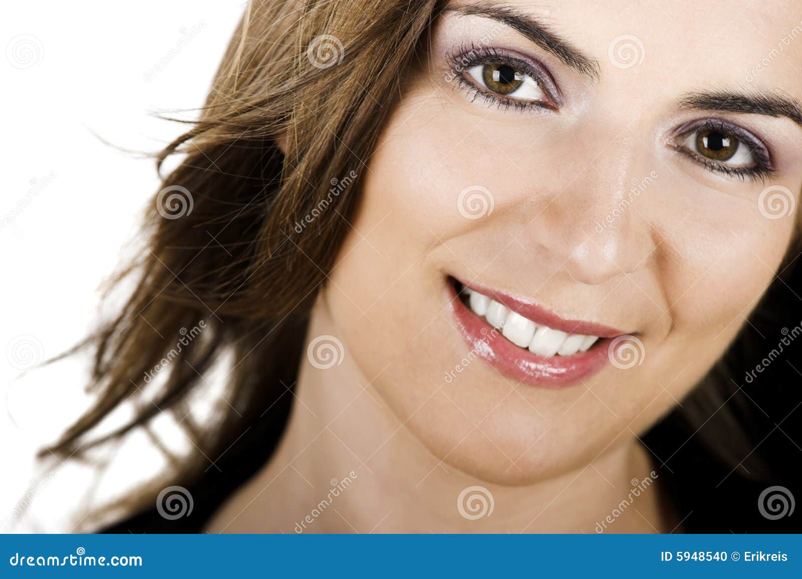 Beautiful smile stock photo. Image of model, color, casual - 5948540