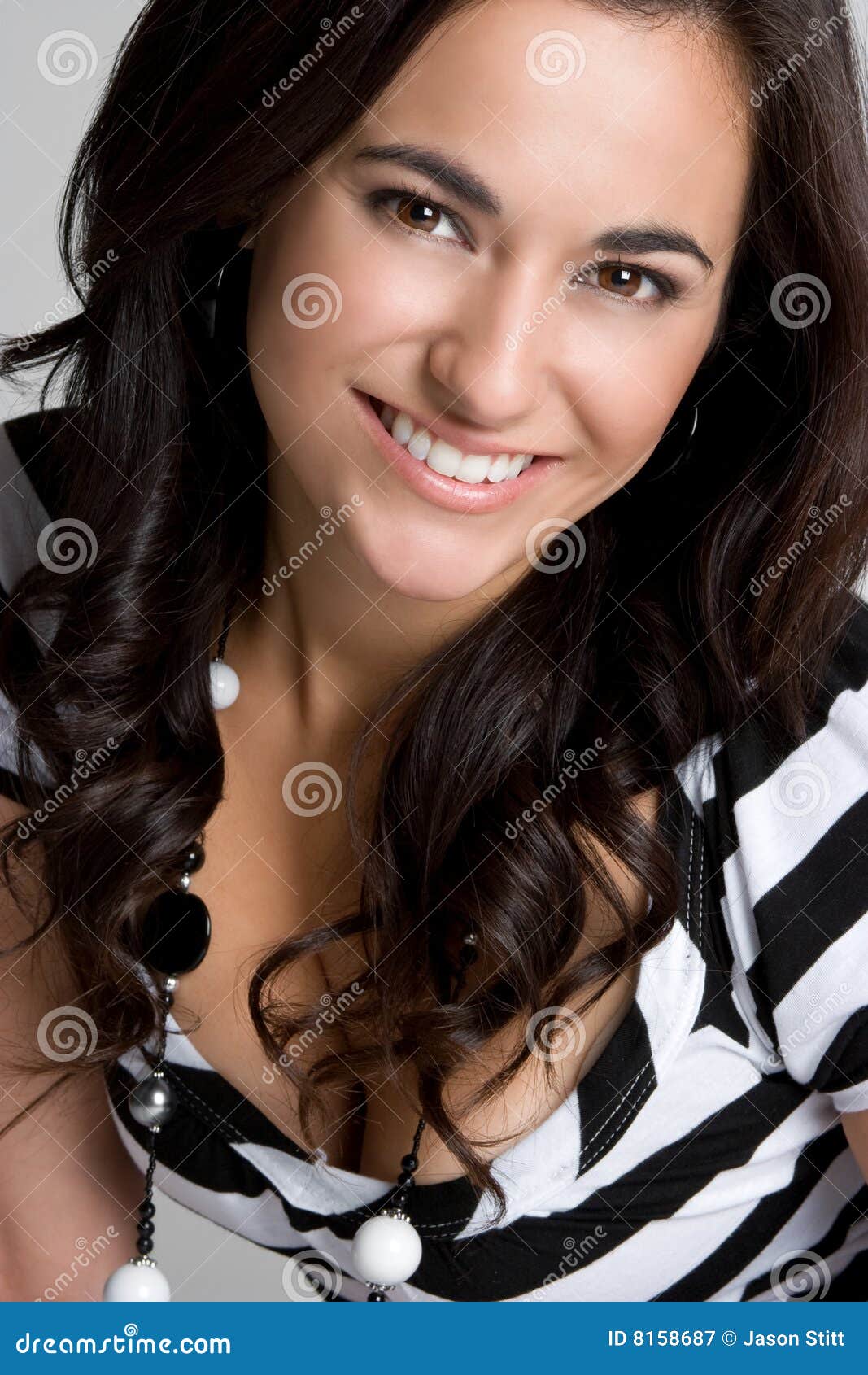 Beautiful Smile stock image. Image of smile, close, face - 8158687