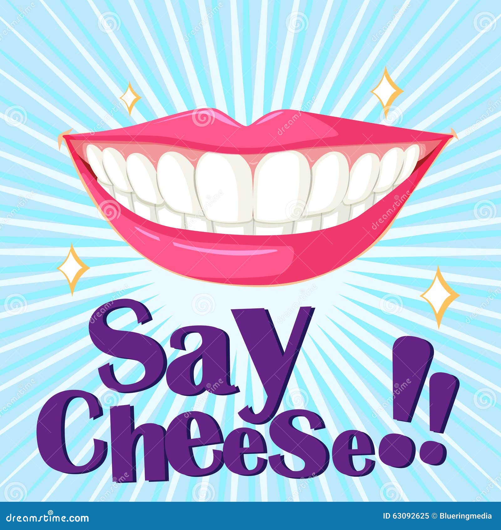 Beautiful Smile Cartoon Cow Girl On The Pink Background. Vector ...