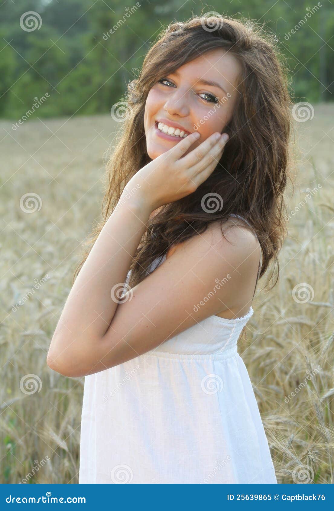 Beautiful smile girl stock image. Image of happy, pretty - 25639865